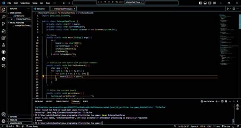tejas more on linkedin java gamedevelopment programming tictactoe