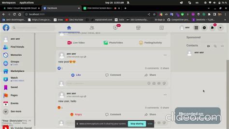 GitHub Amir Ammar Facebook Clone Facebook Application Clone