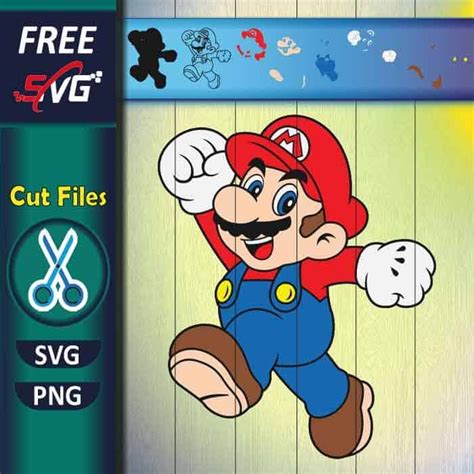 Super Mario Svg Free Download Freesvgart