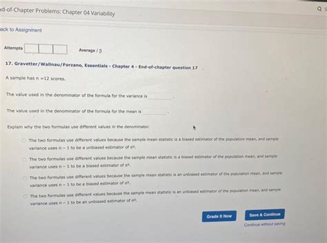 Solved Gravetter Wallnau Forzano Essentials Chapter 4