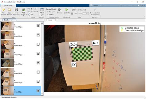 Camera Calibrator Estimate Geometric Parameters Of A Single Camera