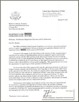 Advanced Interconnections ITAR Statement