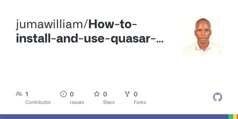 Github Jumawilliamhow To Install And Use Quasar In Laravel Inertia Vue Application