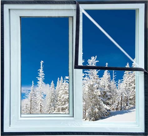 Window Insulation Kit Heavy Duty Window Insulation Film Window Coverings To Keep Cold Out