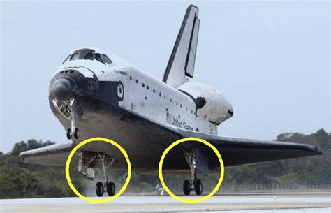 Space Shuttle Landing Gear Location