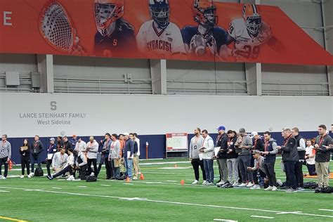 Syracuse Orange Football Pro Day Observations Troy Nunes Is An Absolute Magician