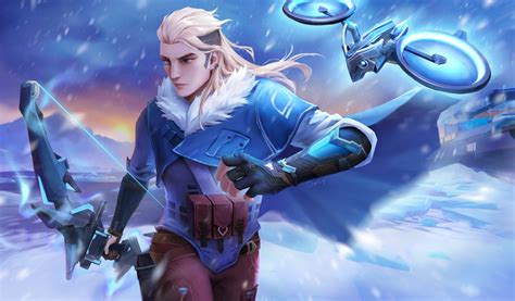 Sova In Black Red Background 4k Hd Valorant Wallpapers Hd Wallpapers Images