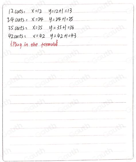 Solved Y X1 3 Using The Formula Yx1 We Can Now Solve The Number