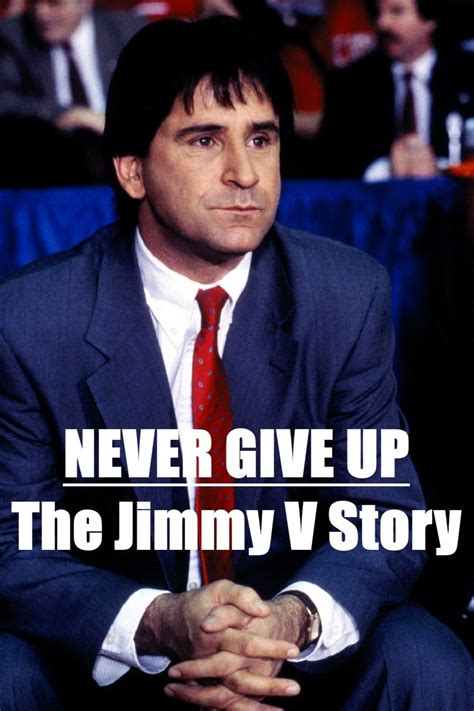 Never Give Up The Jimmy V Story 1996 Posters — The Movie Database Tmdb