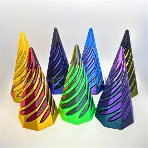 Fidget Cone Spinner Etsy