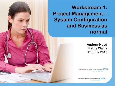 PDF Workstream Project Management System Configuration And