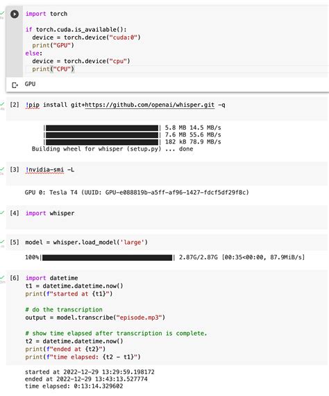 Openai Whisper Benchmark Nvidia Tesla T4 A100 Oliver Wehrens