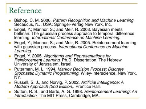 Ppt Bayesian Reinforcement Learning With Gaussian Processes Powerpoint Presentation Id 3586436