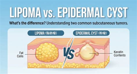 Lipoma Vs Epidermal Cyst Understanding The Difference Between These