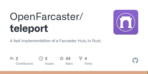 Github Openfarcasterteleport