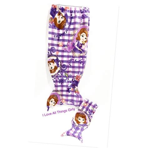 Sofia The First Mermaid Tail Napping Bag Princess Sofia Mermaid Tail
