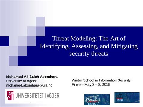 PDF Threat Modeling The Art Of Identifying Assessing And Threat Modeling The Art Of