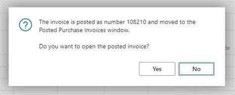 steve endow the blog disable the annoying dialog after posting in business central