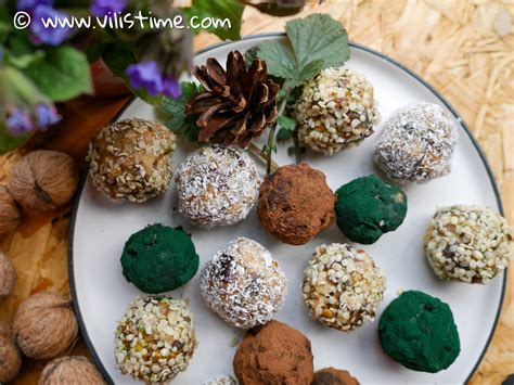 Домашни бонбони с фурми орехи и тахан Vilis Time