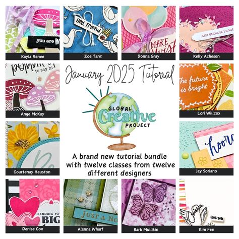 Global Creative Project January 2025 Tutorial Kayla Renee