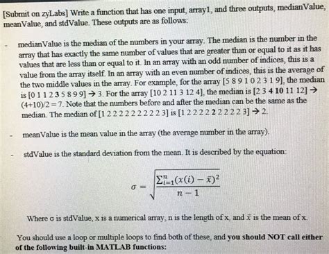 Solved Submit On Zylabs Write A Function That Has One