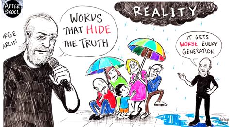 ‘words That Hide The Truth What Would George Carlin Say About Todays