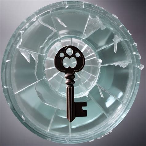 Shattered Glass Container Key Stable Diffusion Online