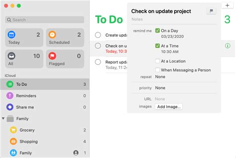 How To Work With Notifications In Reminders On Mac