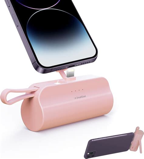 Amazon Com A Smallgoal Portable Charger Small Power Bank Mah Mini Compact Portable Phone