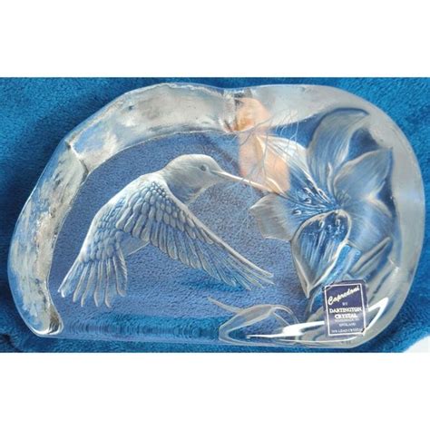 Dartington Accents Dartington England Handmade Etched Crystal