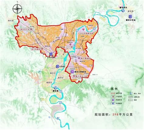 规划面积398平方公里，四川南充临江新区规划、定位、交通布局定了手机新浪网