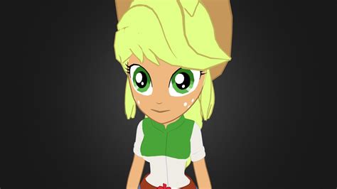 Applejack 3d Model By Mordecai B Gilver Mordecaib G [1511c6b] Sketchfab