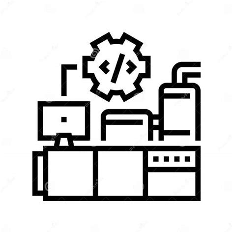 工业设备调试线图标矢量图插图 向量例证 插画 包括有 分级显示 例证 错误 保护 排行 研究 209425807