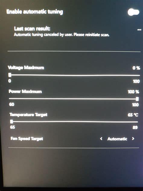 What Does Voltage Maximum Do And Why Is It Set To 0 For Me R Geforceexperience