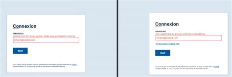 confusing error message when unkown user tries to sign in and