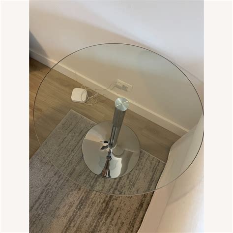 Small Round Glass Dining Table Aptdeco