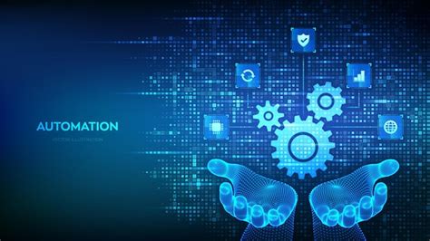 Premium Vector Automation And Iot Software Concept Gears Icons Made