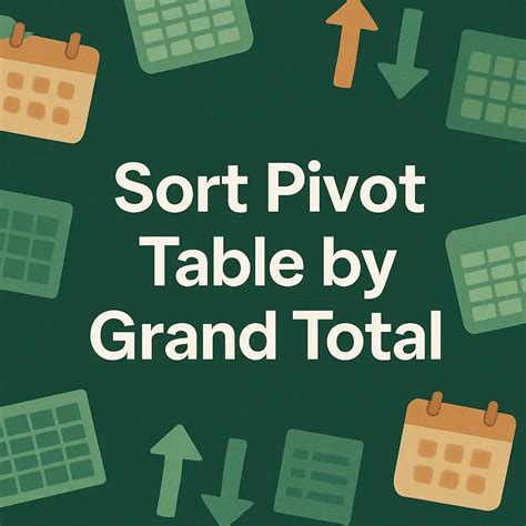 How To Sort Pivot Table By Grand Total Including Vba Excel Insider