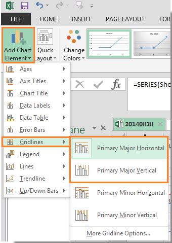 How To Remove Gridlines From Chart In Excel