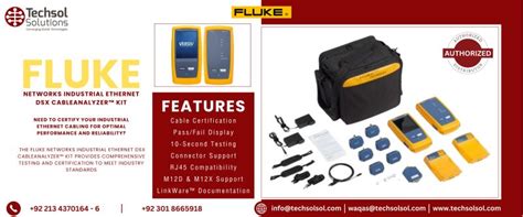 Techsol Solutions On Linkedin Techsolsolutions Flukenetworks Dsxcableanalyzer