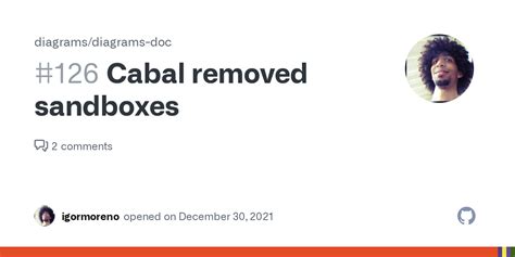 Cabal Removed Sandboxes · Issue 126 · Diagramsdiagrams Doc · Github