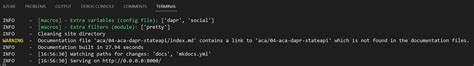 Local Mkdocs Server Serving At Custom Issue 74 Azure Aca