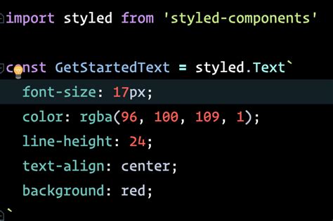 React Native Expo Web Doesnt Support `styledcomponent` Notation