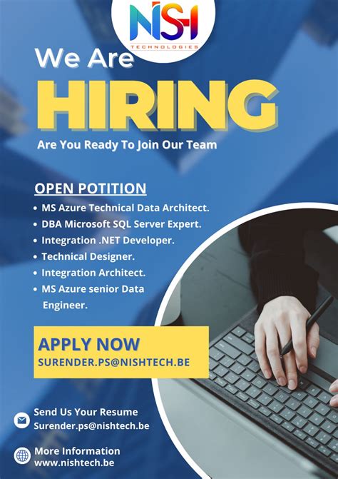 nish technologies on linkedin hiring international applynow dotnet architect dba