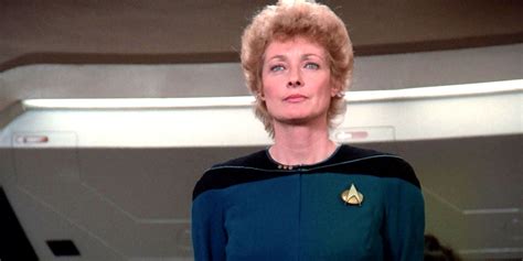 Diana Muldaur Star Trek Star Trek Tngs Ship Doctor Problem Had A
