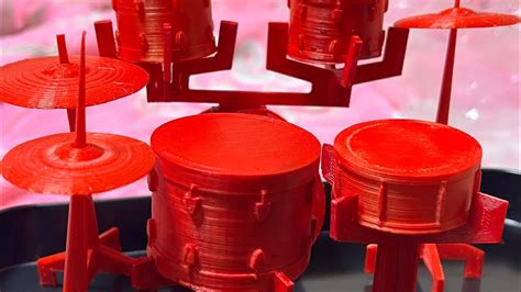 [3d printing] 드럼을 만들어 보아요 타임랩스 3dprinting ender3pro ender2pro 드럼출력