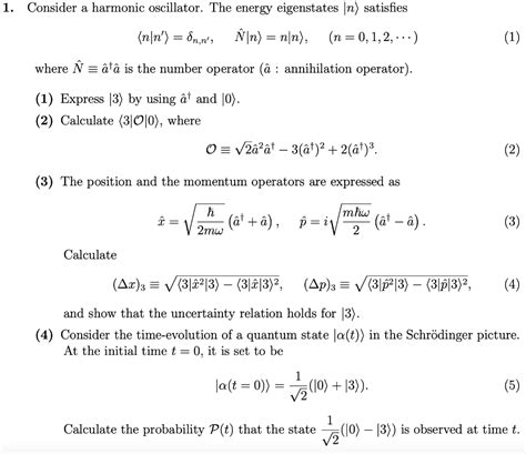 solved n∣n′ δn n′ n ∣n n∣n n 0 1 2 ⋯ where n ≡a †a is