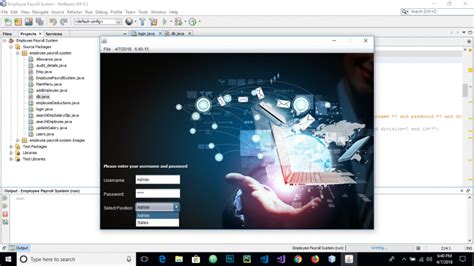 Employee Payroll System Project In Java With Source Code And Report