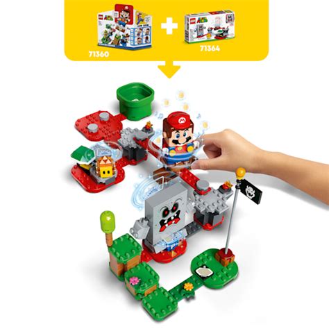 Ensemble Dextension La Forteresse De Lave De Whomp Lego® Super Mario
