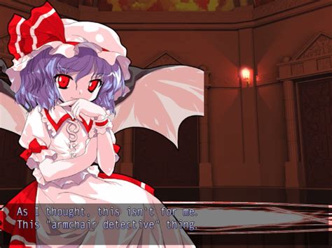 Zun Not Only Forgot That Remilia Knows What A Detective Is But Also